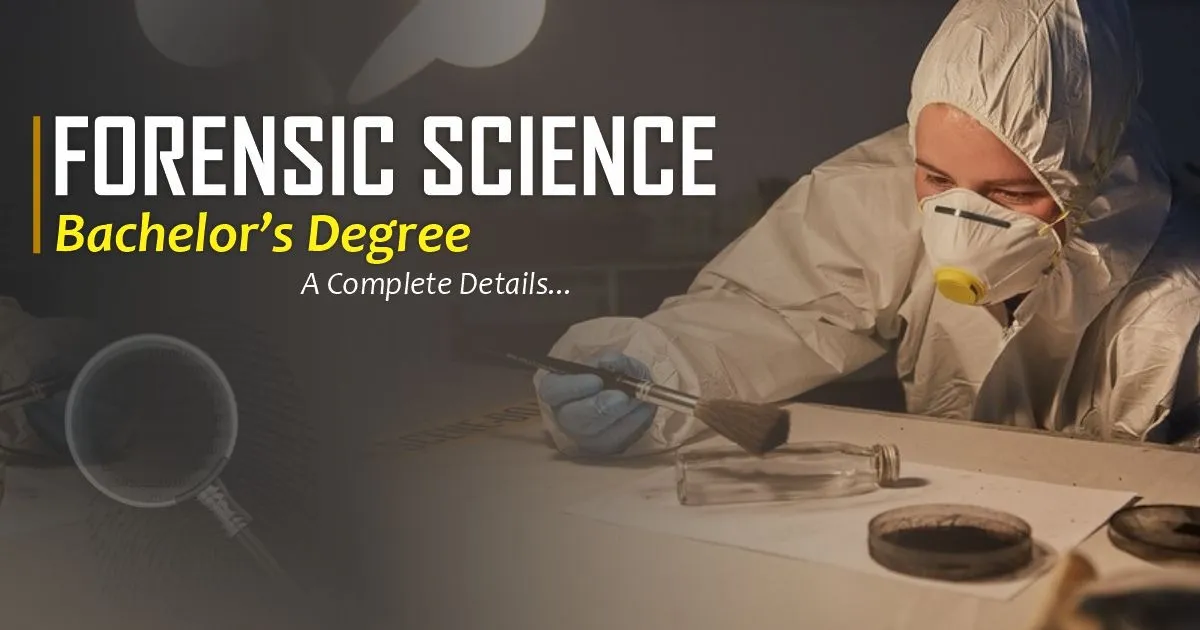 Master In Forensic Science - Shri Davara University
